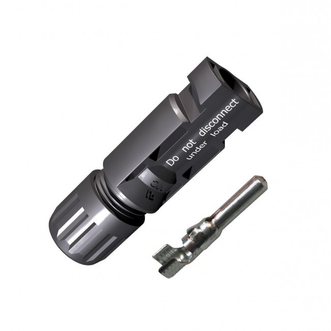 MC4 plug connector PV-KST4/6II-UR (5,5-9 mm) | Multi-Contact Connector | Solar Online Shop ...