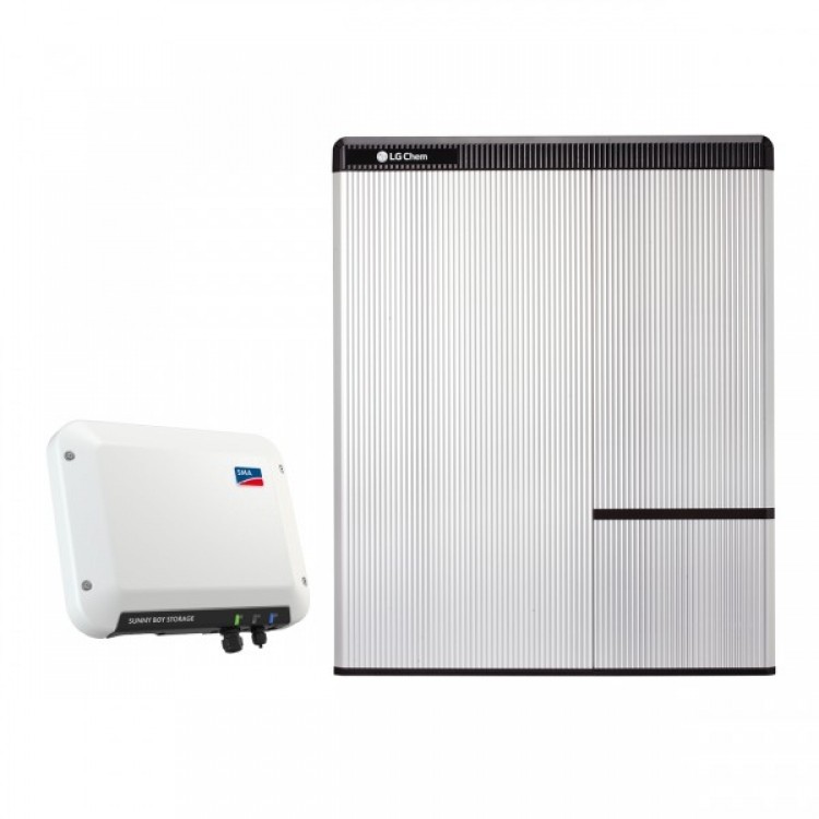 SMA Sunny Boy Storage 2.5 - LG Chem RESU10H Battery Set online ...